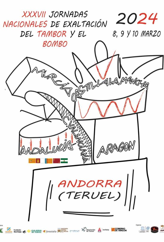 Jornadas Nacionales del tambor y bombo 2024 Andorra